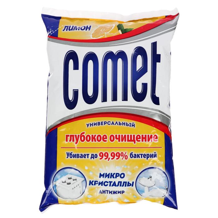 Порошок чистящий Comet 350г Лимон с хлоринолом в п/пакете