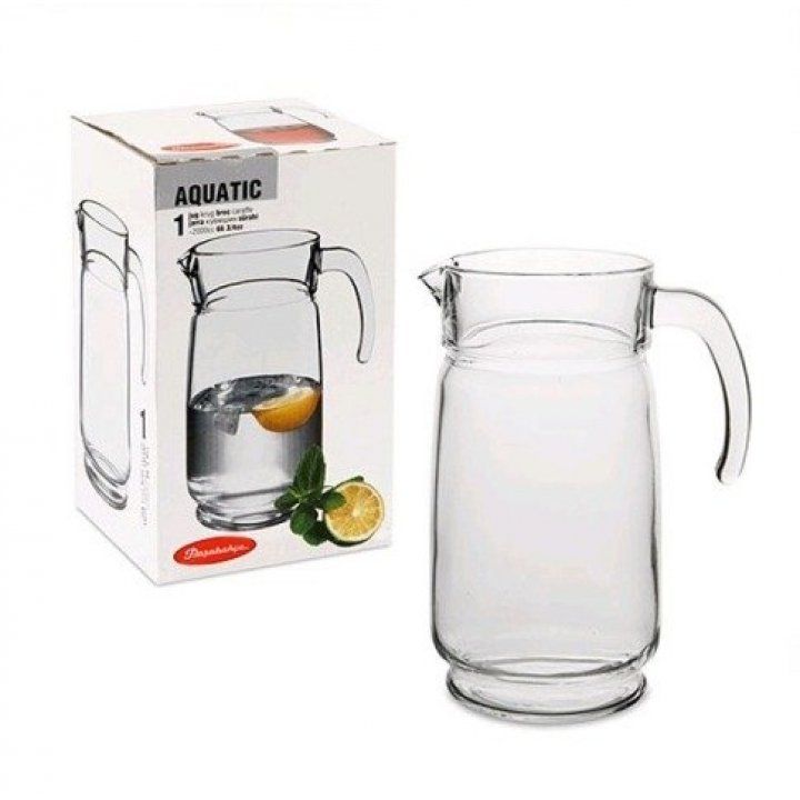 Кувшин Pasabahce 1,650л с крышкой Aquatic